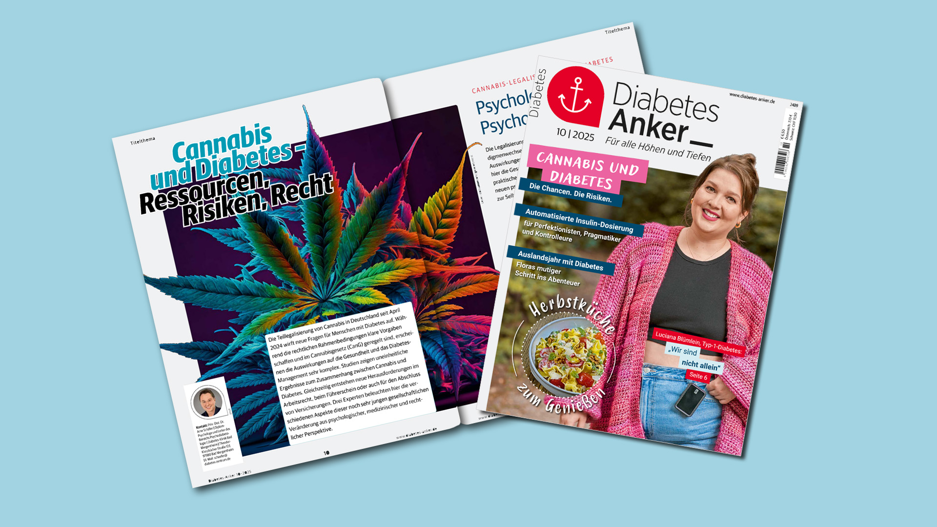 Druckfrisch: die Themen im Diabetes-Anker 10/2025 – Diabetes-Anker